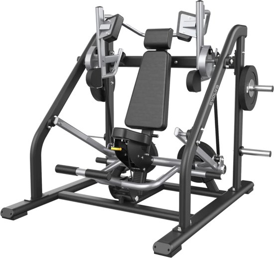 Evolve Fitness Plate Loaded UL-350 - Pullover Machine - Zwart frame ...