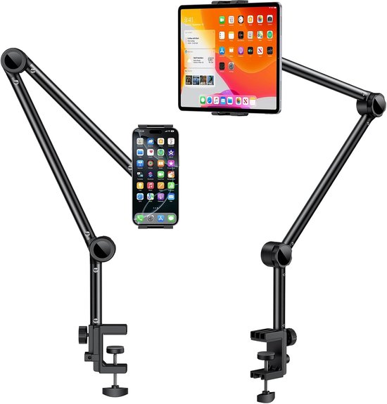 Support de tablette pour bureau, support rotatif à 360° pour iPad ...