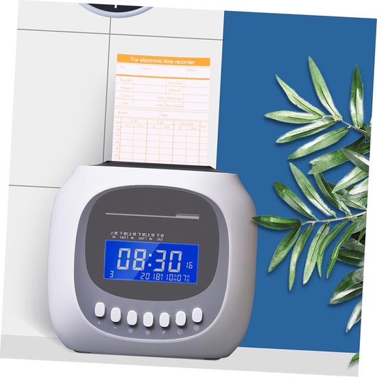 100 Sheets Attendance Card - Workers Clock Pyramid Time Cards ...