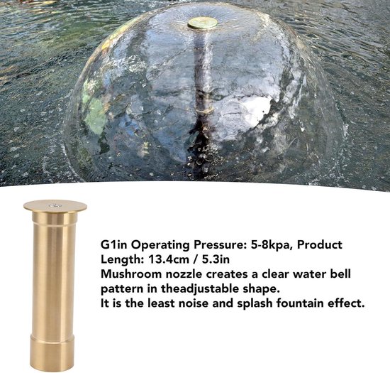 Inovra Plus - Mushroom Fontein Sproeier Beeld voor Waterfontein ...