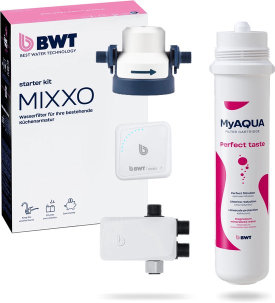 BWT MIXXO starter kit - Perfect taste | Onder de gootsteen waterfilter | Eenvoudige... | bol