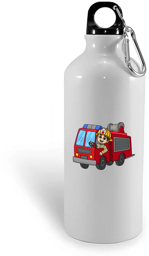 Hacebo® - Brandweerwagen waterfles - Brandweer - Brandweermannen ...
