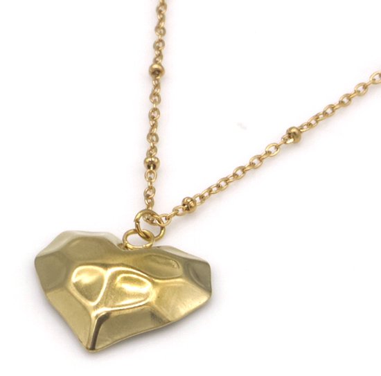 Ketting Hart – RVS – 75cm | bol