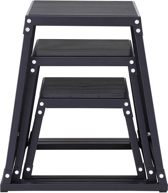 Plyometrische Jump Boxes, 12/18/24 Inch, Antislip voor Thuisgym ...