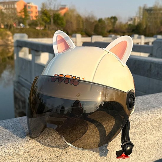 Allecto Plus - Motorhelm Decoratie Accessoires Kattenoren Siliconen ...