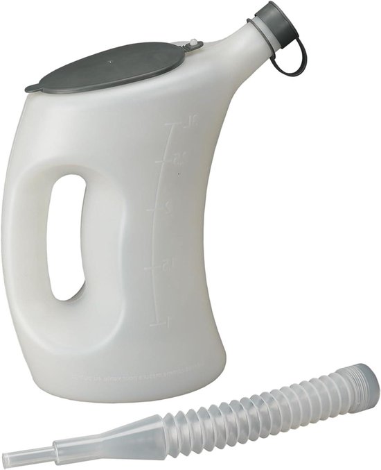 Pitcher 3L - Jerrycan met deksel en flexibele schenktuit - 10 liter | bol