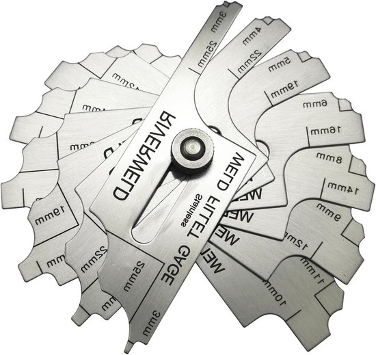 Inovra Plus - 7-delige Hoeklasset voor lasinspectie en ulnaire ...