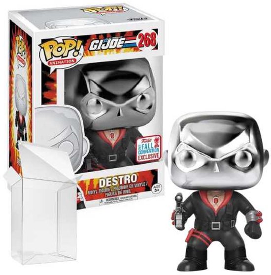 Funko Pop! Animation: GI Joe - Destro #268 Fall Convention Exclusive | bol
