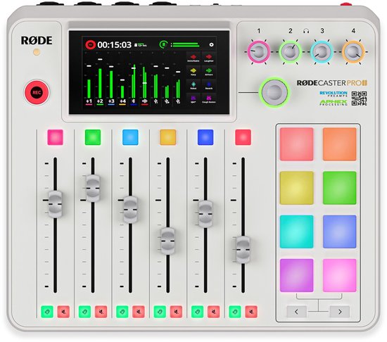 Rode Rodecaster Pro II White - USB-Mixer | bol