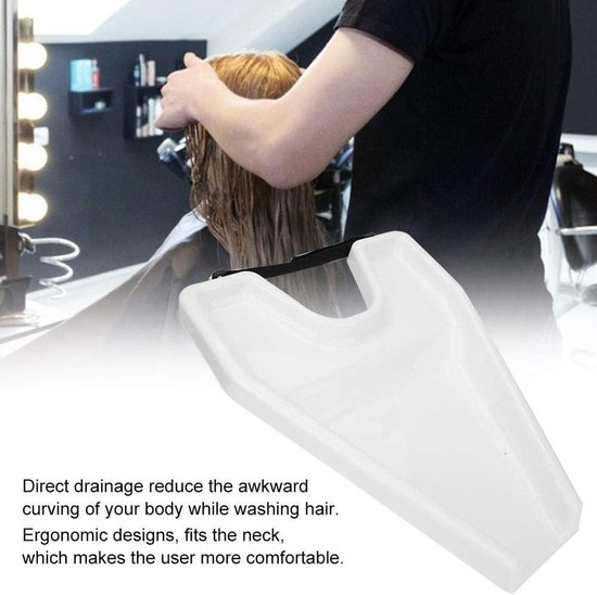 Allecto Plus - Draagbare haarwasbak voor thuis en in bed - Wit met shampoo - Patiënten... | bol