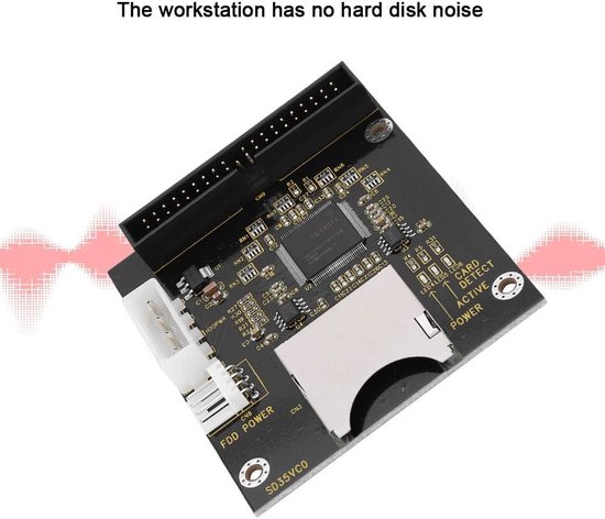 SD naar IDE-adapter voor harde schijf converter - 35 "40-pins ...