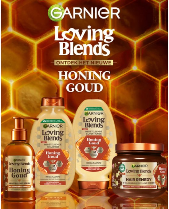 Garnier - Loving Blends Honing Goud - Herstellend Haarserum ...