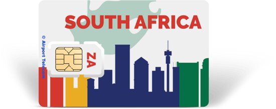 Carte SIM Afrique du Sud 10 Go de données + 500 minutes d'appel ...