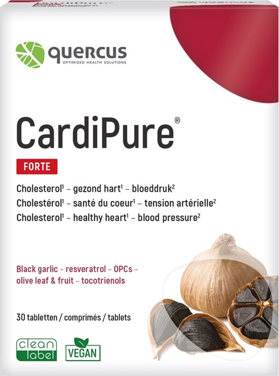 Quercus Cardipure 30 tabletten | bol