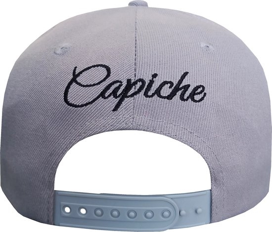 Capiche® Baseball Pet Heren – Brainwashed – Grijs & Zwart – Verstelbaar ...