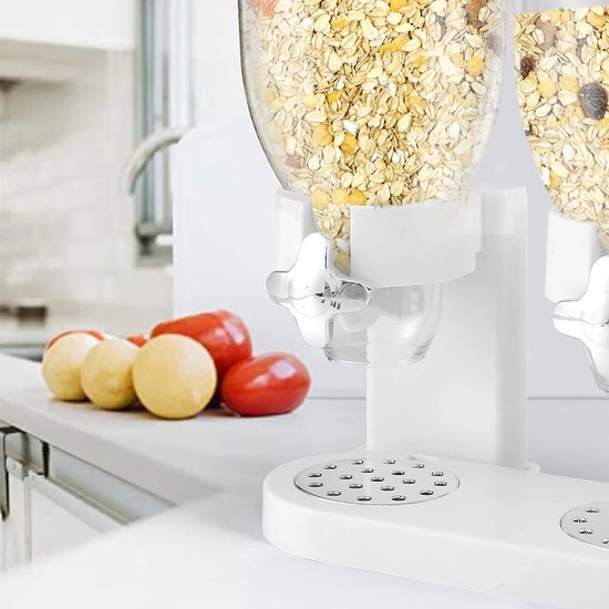 Dubbele Cornflakes dispenser - Cereal Dispenser 2 Liter - Cornflakes ...