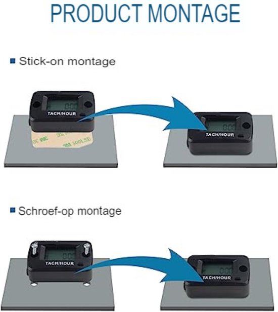 Bolture Tachometer - Toerenteller - Toerentalmeter | bol.