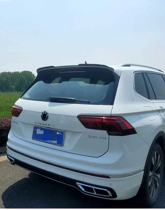 Achterklep Spoiler Extention Hoogglans Zwart Geschikt voor Volkswagen ...