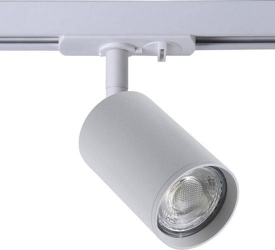 Modern 1-fase railsysteem van 3 meter met Jill spots - wit | bol