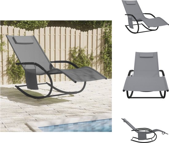 vidaXL Ligbed - Ligbedden - Zonnebed - Buitenbed - Ligbed schommelend ...