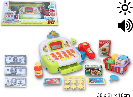 WINKEL KASSA 6930- BATTERIJ KASSA MET MAND | bol