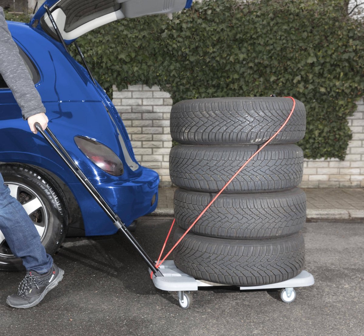 Westfalia Transportkar 4-in-1 voor zware ladingen tot 300kg | bol