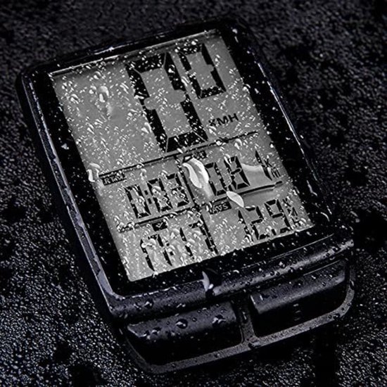 Kilometerteller Fiets - Fietscomputer Draadloos - Snelheidsmeter Fiets ...