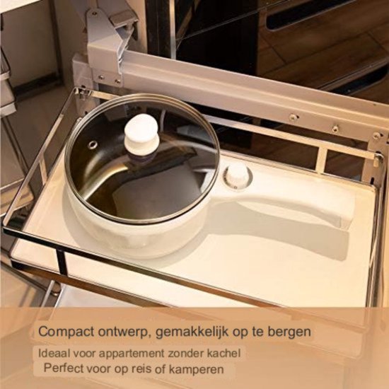 Hotpot Pan - Hotpot Electrisch - Hotpot Kookpot - 1L | bol