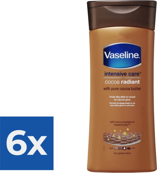 Vaseline Cocoa Radiant Intensive Care Bodylotion - 200 ml ...