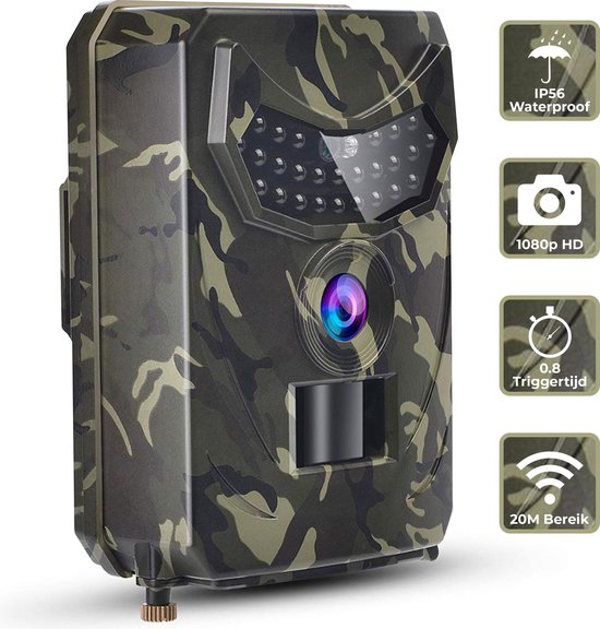 Twenty4seven Wildcamera – met Nachtzicht - 20MP – Wildcamera – Bewakingscamera –... | bol