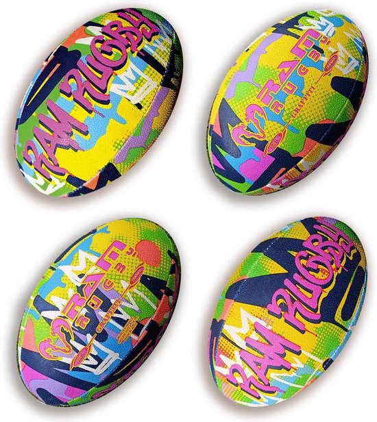 Graffiti Fun Design Squad Trainer Rugbybal - Voor kinderen en ...