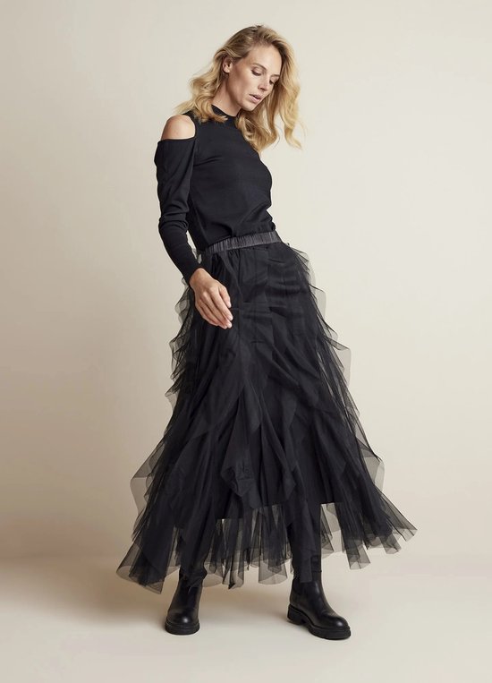 Summum Tule - Rok - Zwart - 40 | bol