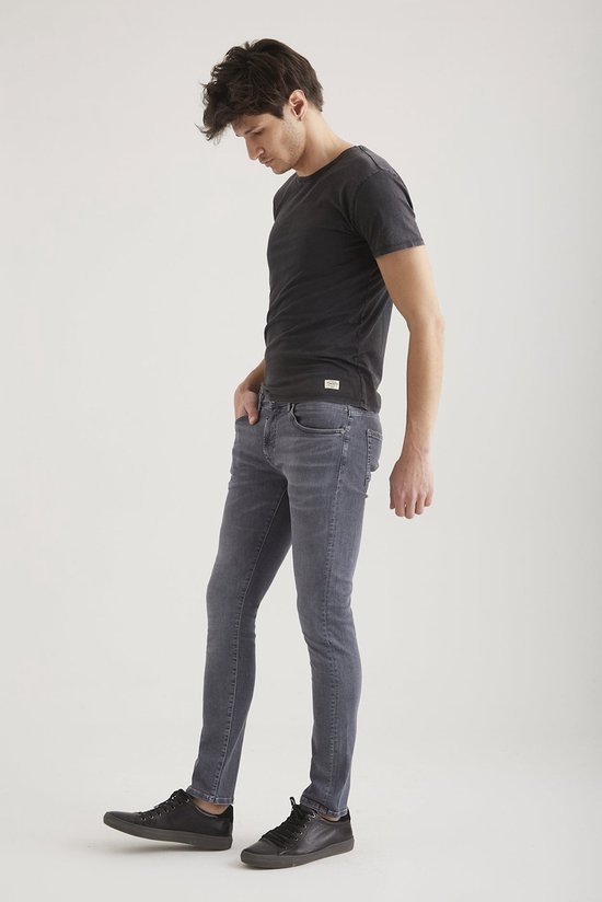 COJ - LEO - Heren Slim-fit Jeans - Smoke Grey | bol