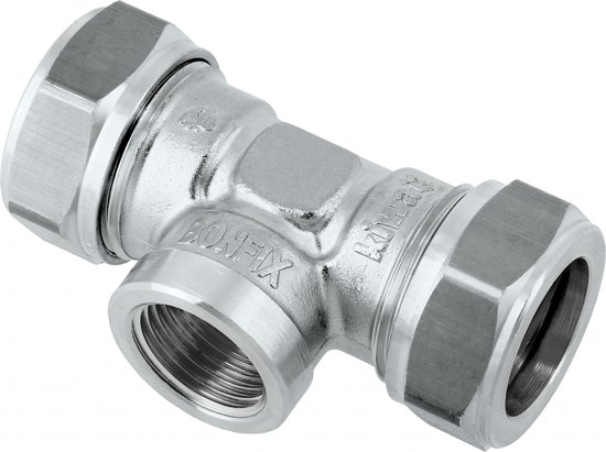 BONFIX 82647 T-stuk 22 x 3/4"bi. x 22 vertind | bol