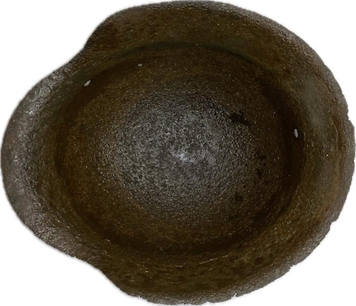 Gerestaureerde Duitse Wehrmacht helm Tweede Wereldoorlog M35/40 ...