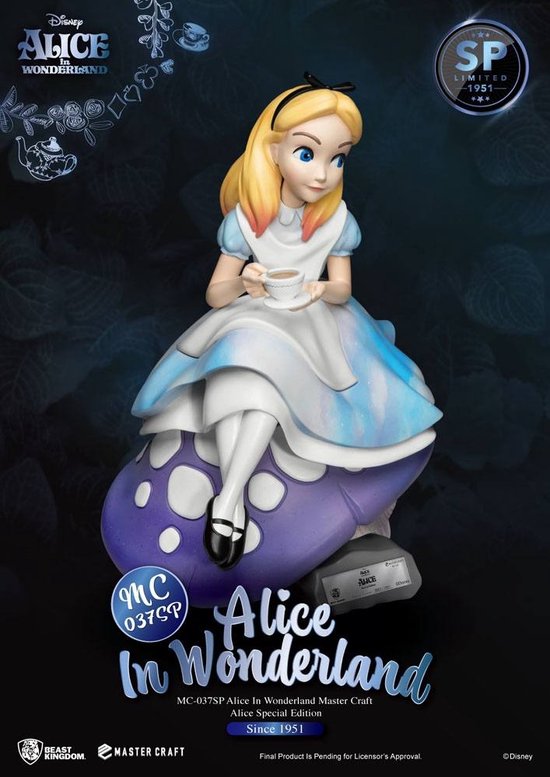 Beast Kingdom Toys Alice in Wonderland Beeld/figuur Master Craft Statue ...