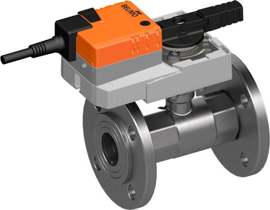 Belimo Gekenmerkte Klep Flens DN40 Kvs25 24VAC/DC 90s BACnet/Modbus/MP ...