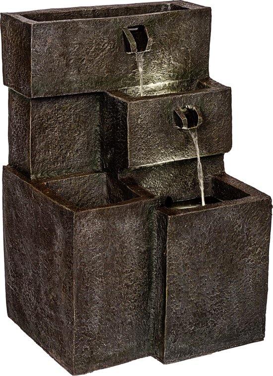 Tuinfontein - Fontein - Waterfontein - Waterornament - Met LED ...
