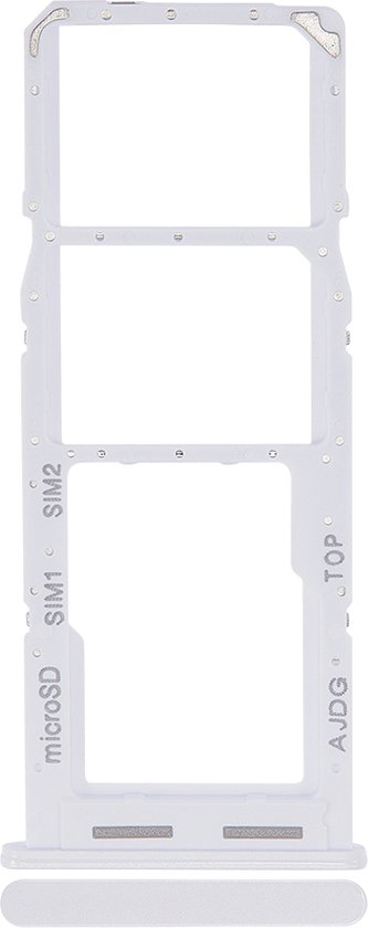 Samsung Galaxy A04s A047F Sim And SD Card Holder White | bol