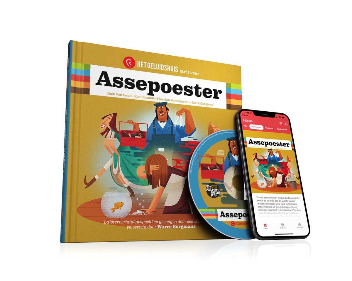 Er waren eensjes 4 - Assepoester (Boek met downloadcode en cd), Koen ...
