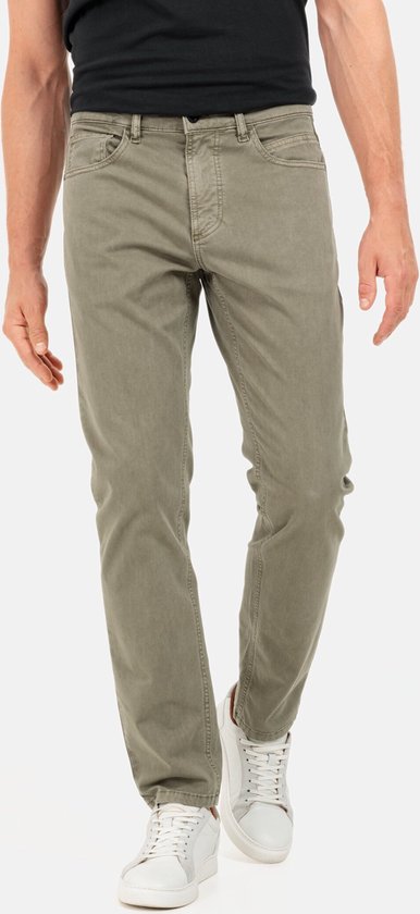 Camel Active Regular Fit 5 Pocket Canvas Broek Maat Menswear 40 34