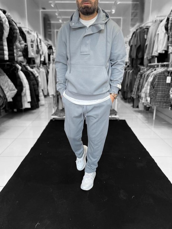 Trainingspak Katoen - Dikke pak Met capuchon - Mannen Trainingspak ...