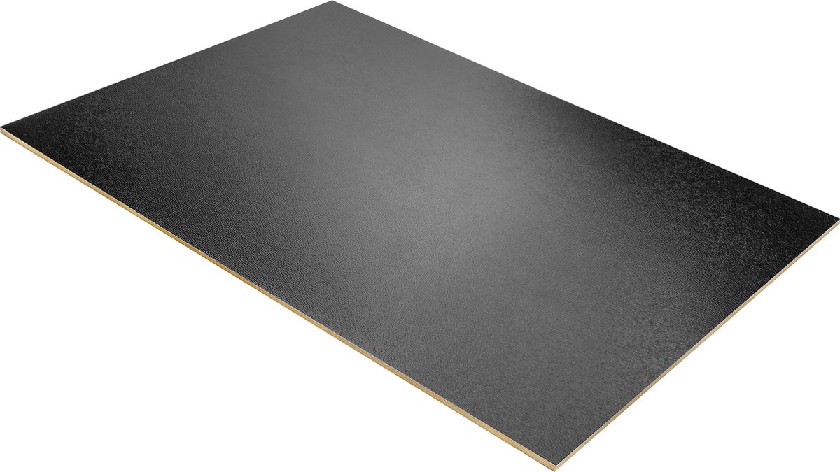 Creative Deco 10 x A4 MDF - Plaat Zwart | 300 x 210 x 3 mm | Perfect ...