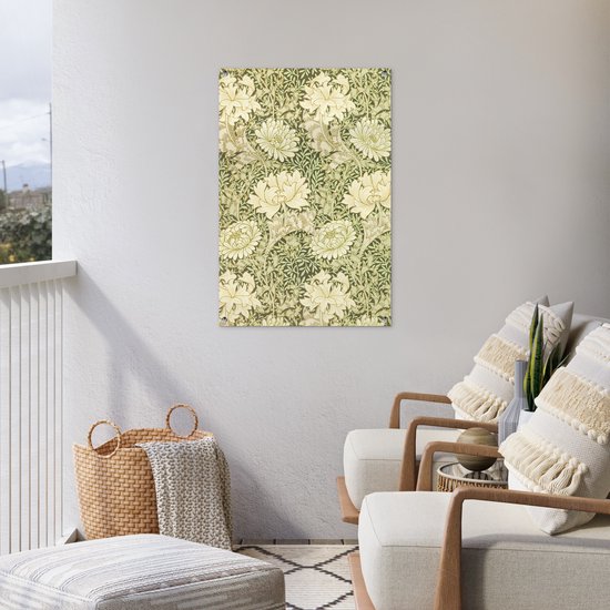 Tuinposters buiten Rozen - Bloemen - Groen - William Morris - 60x90 cm ...