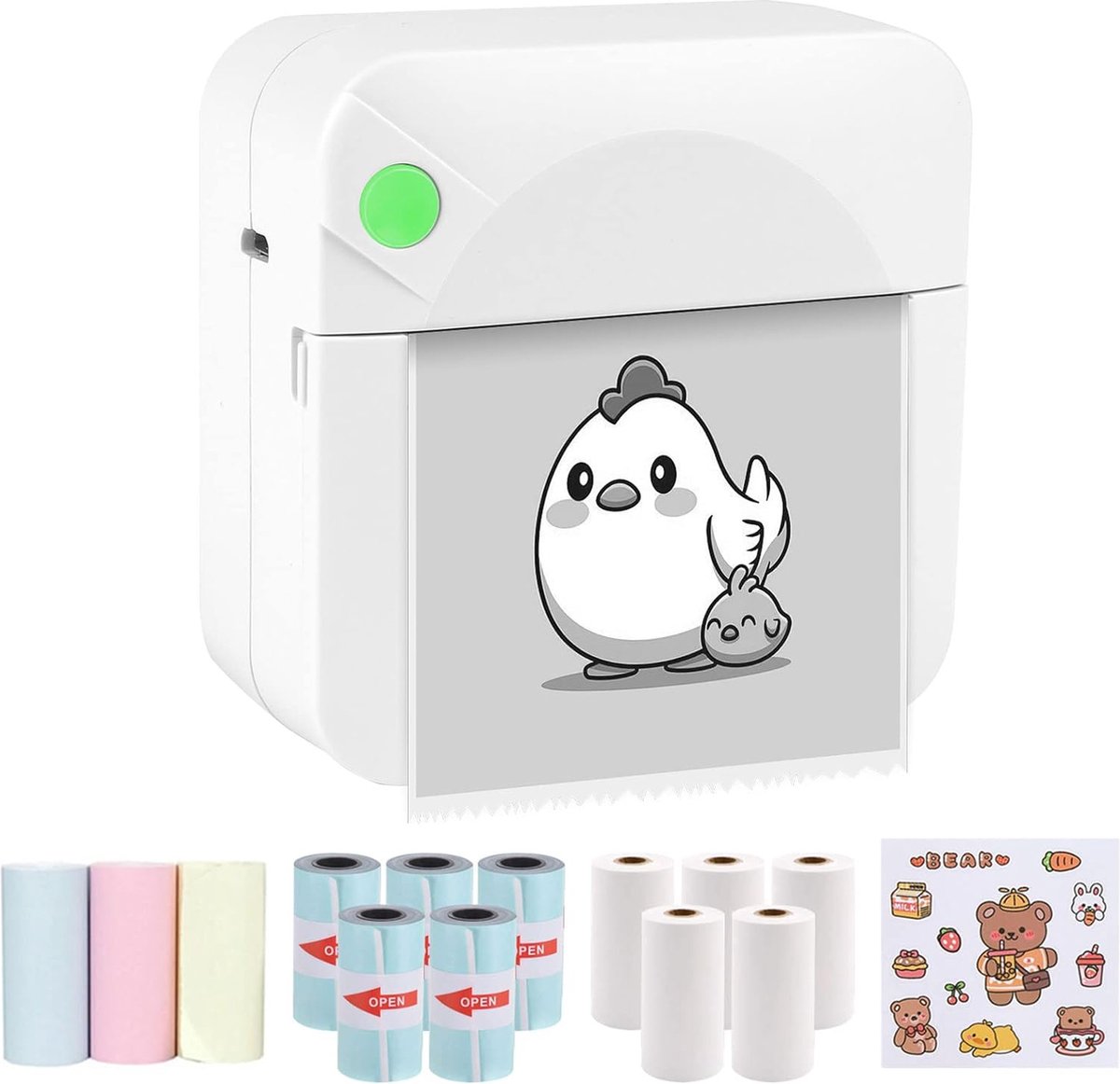 Equivera Mini Printer - Starterpack - Pocket Printers - Draagbare ...