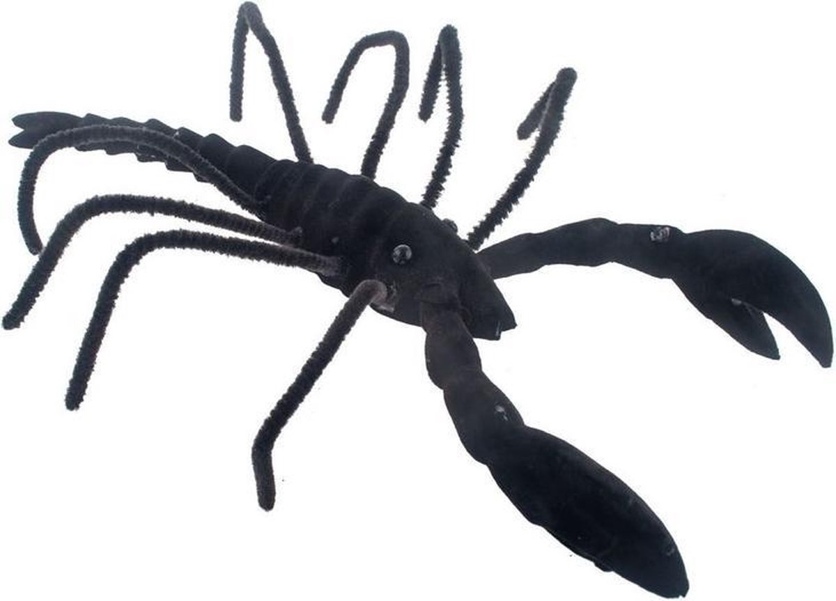 Halloween - Zwarte horror decoratie kreeft 25 cm - Halloween ...
