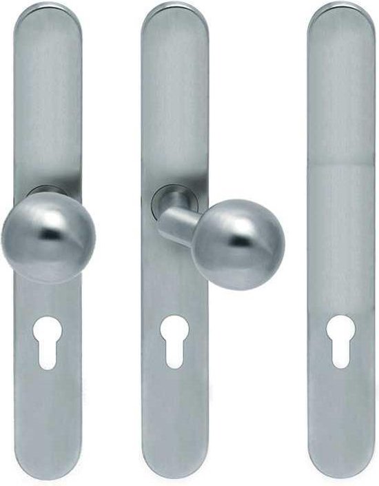 Knop meterkast bol PL rvs mat PC72/blind LS | bol