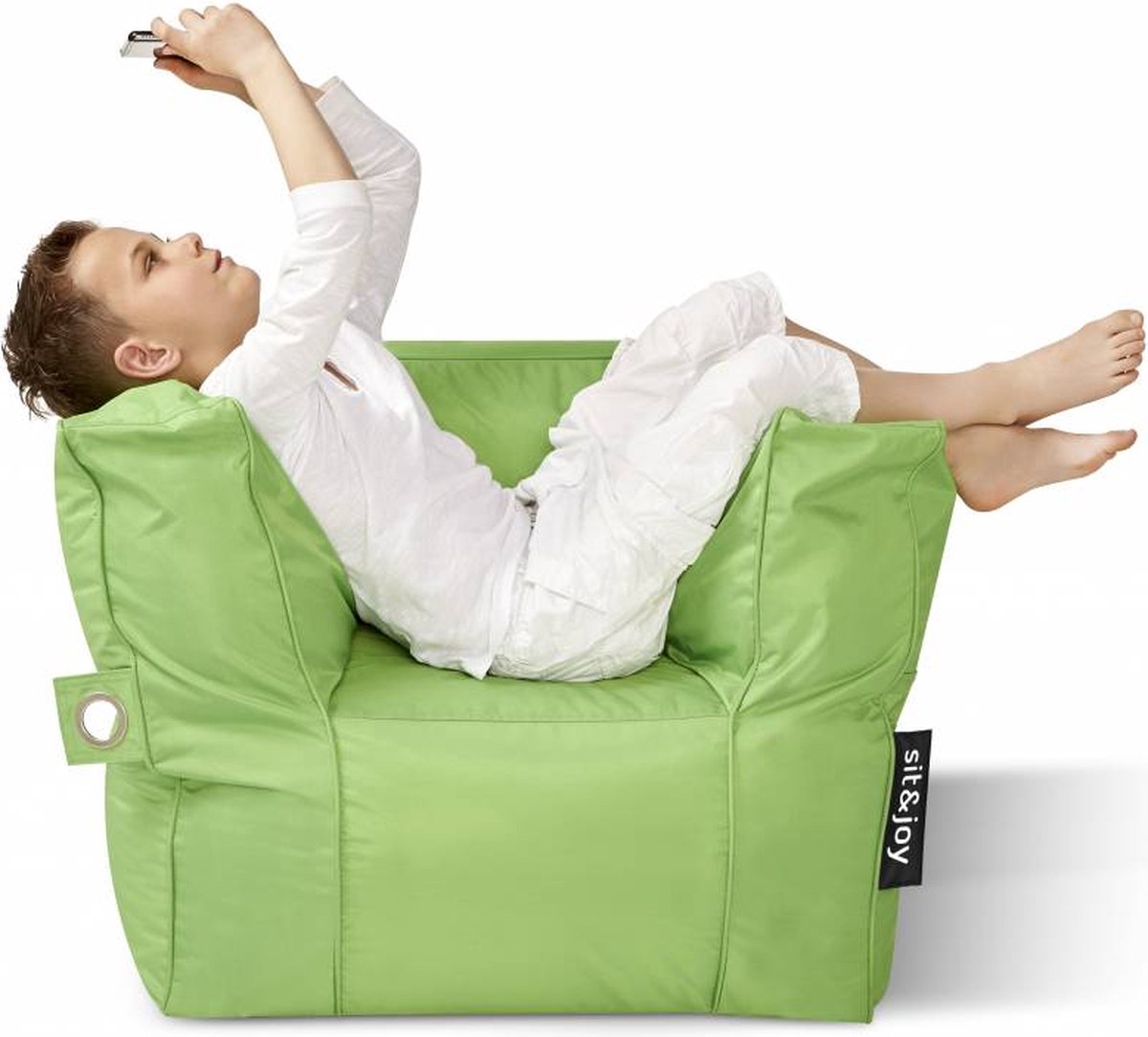 Sit&joy Kinder Zitzak Stoel Poco - Limoen | bol.com