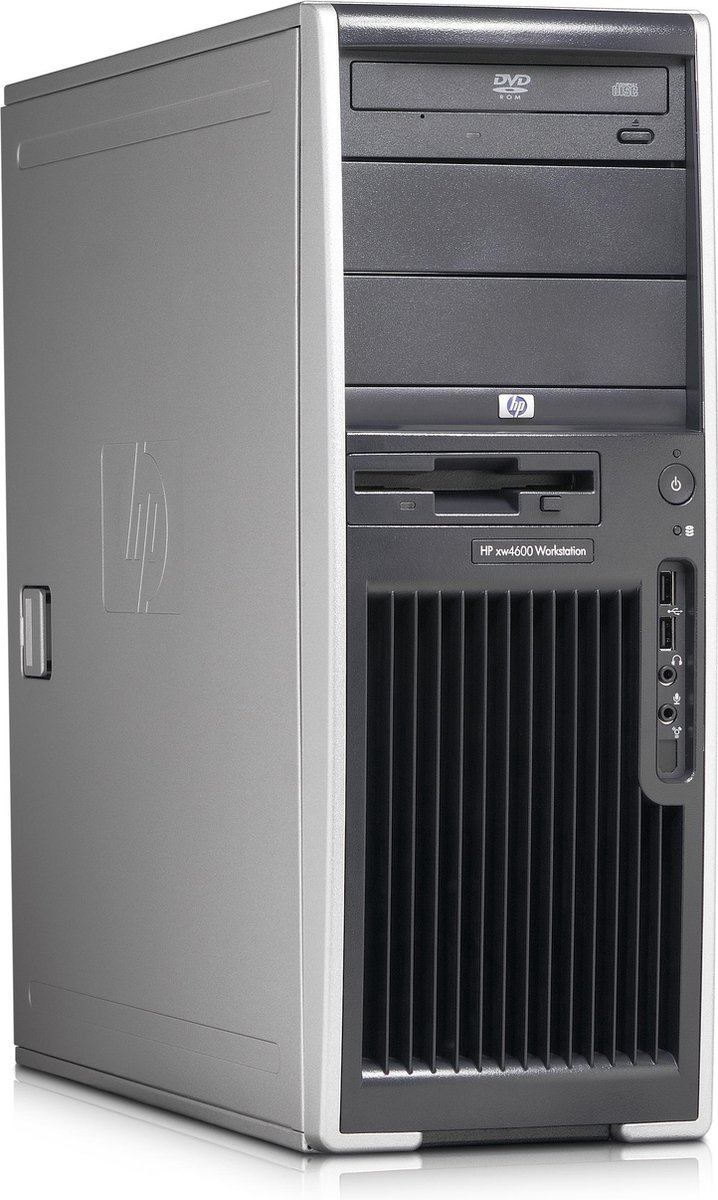 HP xw4600 Intel® Core™2 Duo E8400 2 GB DDR2-SDRAM Zwart, Grijs ...