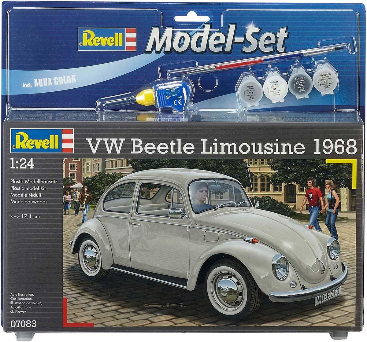 Revell Model Set - Volkswagen Beetle Limousine 68 | bol.com